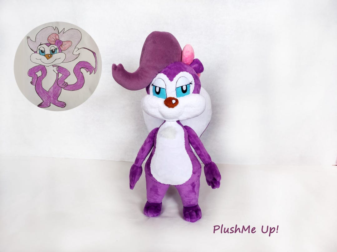 Custom Plush Squirrel, Cartoon Style, OC, Handmade Soft Toy, Cute ...