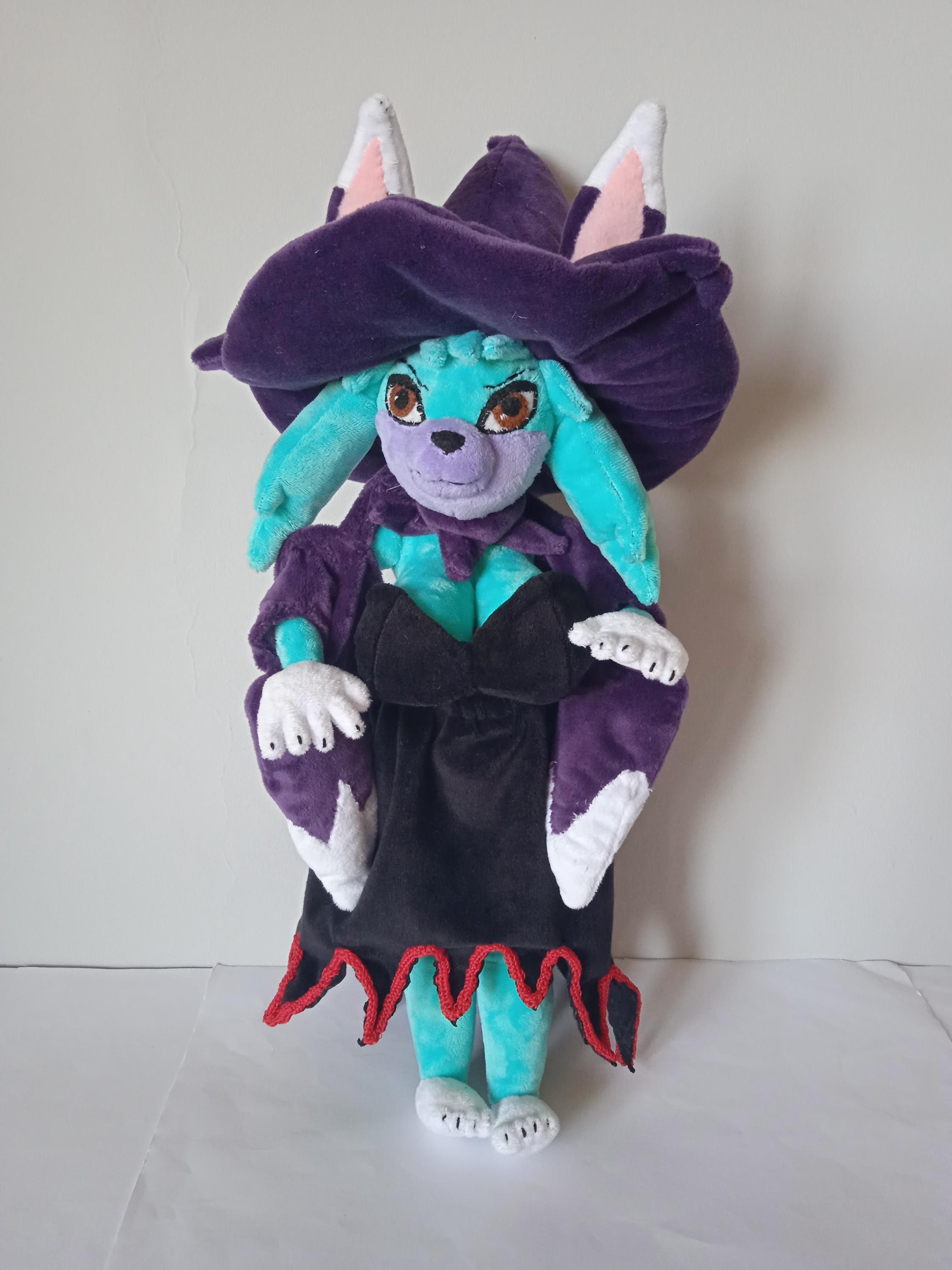Ccustom Furry Plush Toy From Drawing • Handmade OC Character Plushie ...