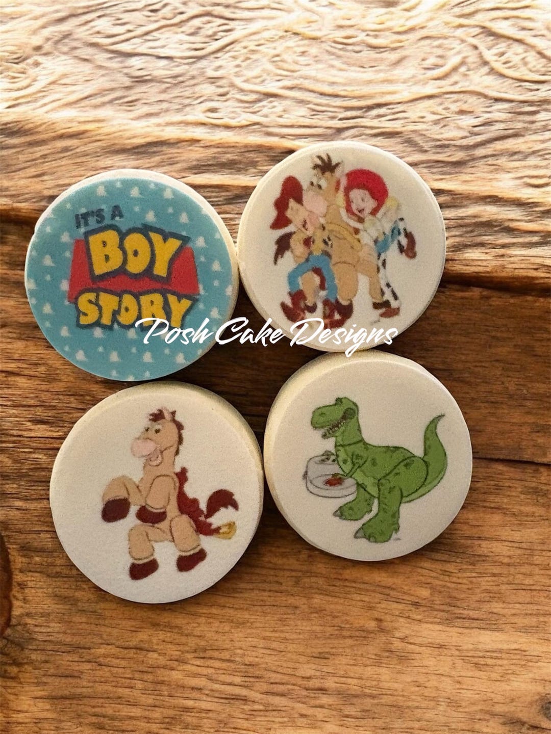 24 Assorted It’s A BOY Story Oreo or Cupcake Toppers. - Etsy