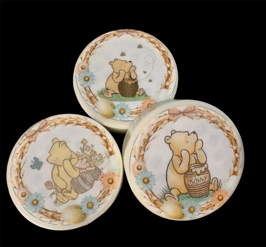 24 Winnie the Pooh Cupcake Oreo Toppers - Etsy