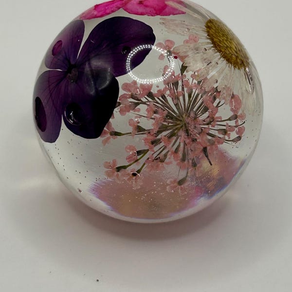 Flower Paperweight - Etsy