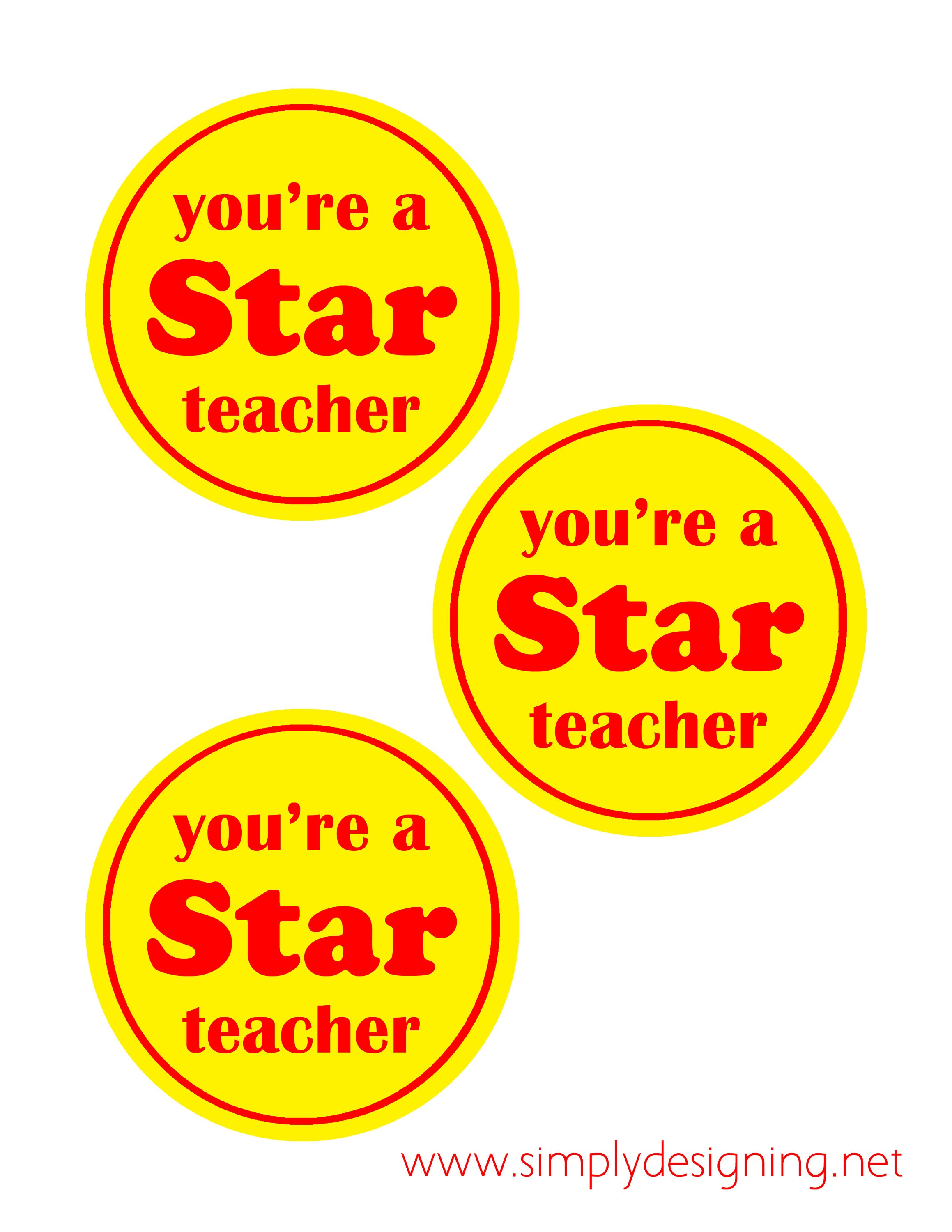You're a Star Teacher Teacher Appreciation Gift Teacher Appreciation ...