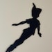 Peter Pan Wall Art/decor- 3d Printed - Etsy UK