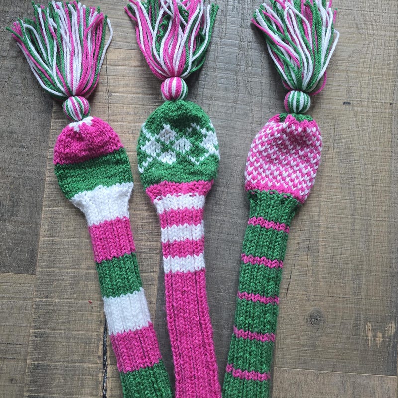 Knit Headcover Tassels - Etsy