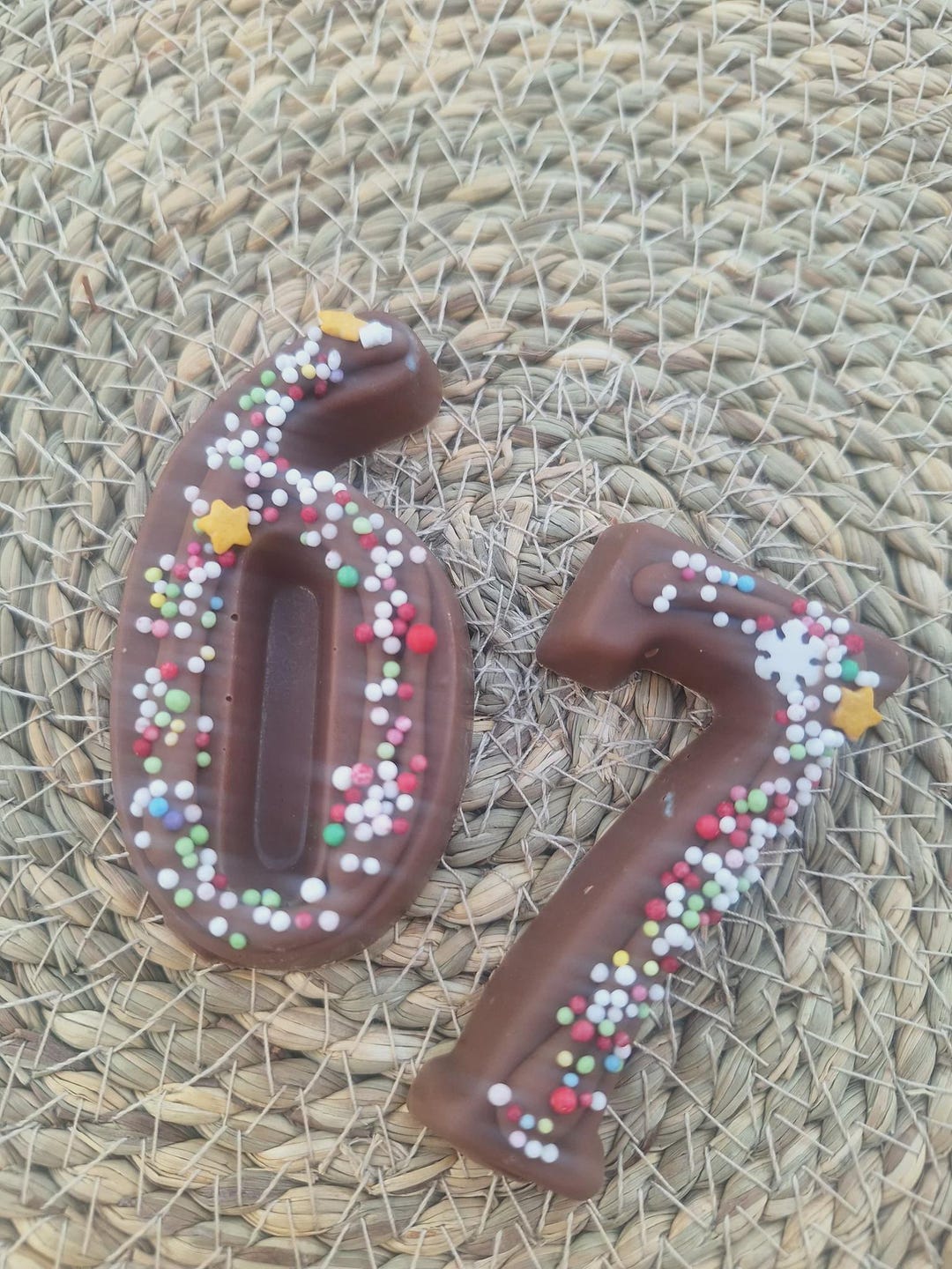 67 Milk Chocolate Numbers - Etsy