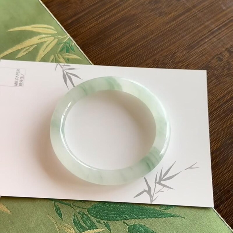 Jade Bangle - Etsy