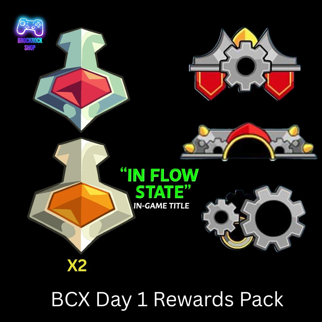 Brawlhalla – BCX Day 1 Rewards Pack | V5 + V6 Colors | Titles + UI ...