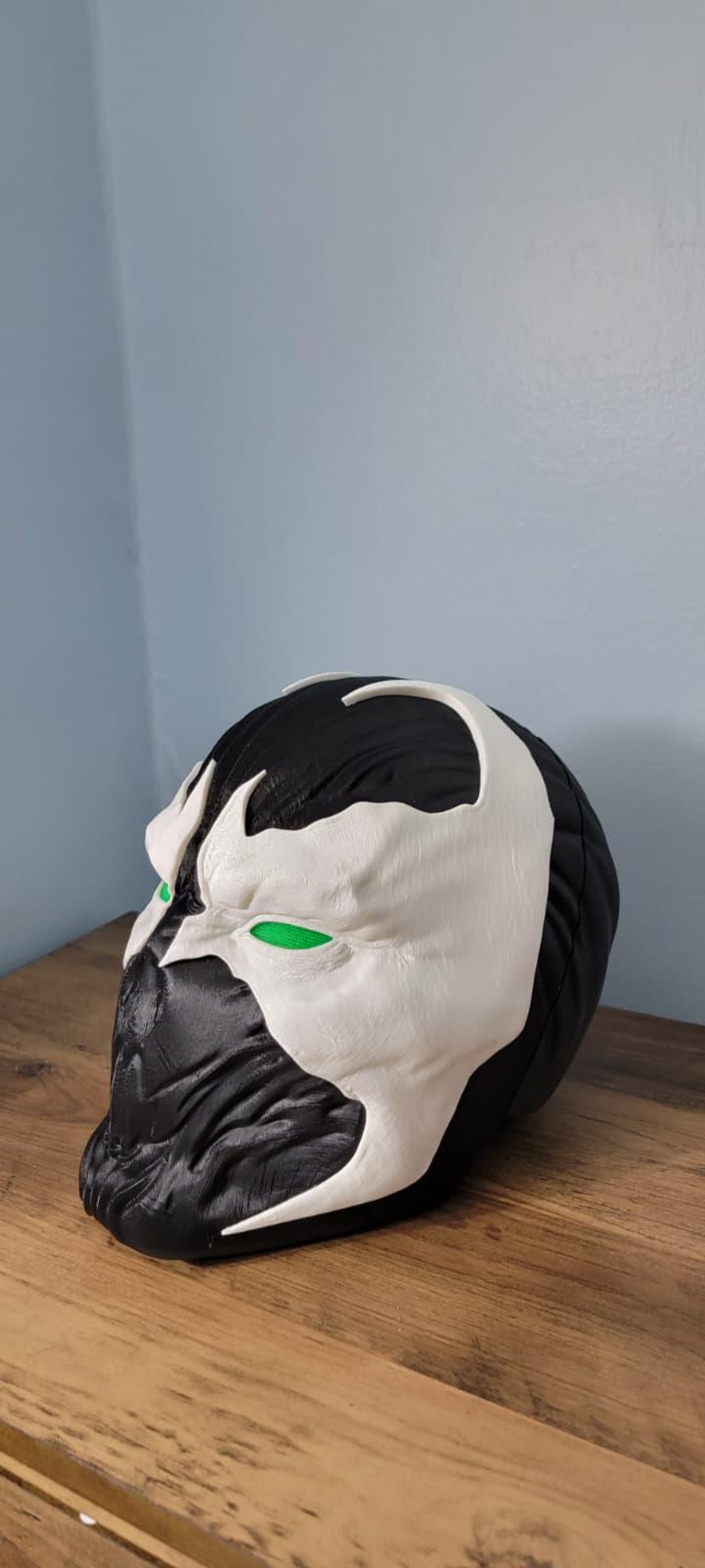 RAW 3D Printed Spawn Inspired Helmet Kit - Unpainted, Unsanded - DIY ...
