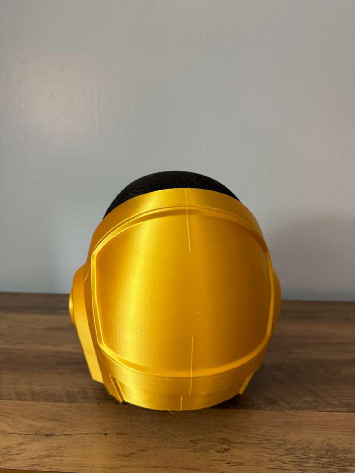 Assembled Raw Gold Punk Helmet: 3D Printed PLA Cosplay Prop - Etsy