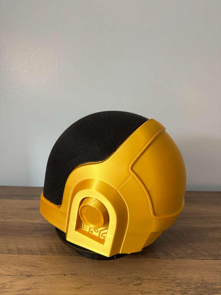 Assembled Raw Gold Punk Helmet: 3D Printed PLA Cosplay Prop - Etsy