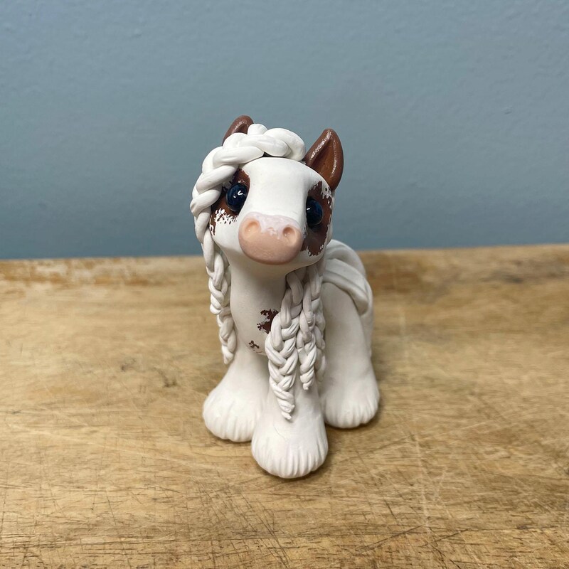 Pony Clay Figure - Etsy UK