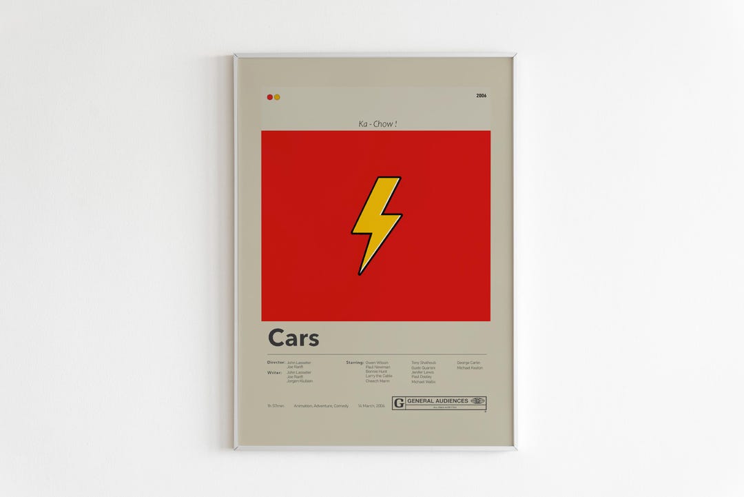 Cars Poster | Cartoon Movies Poster | Animation Posters | Movie Posters ...