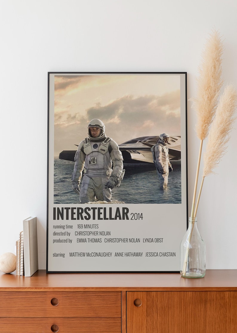 Interstellar | Interstellar Poster | Minimalist Poster | Vintage Wall ...