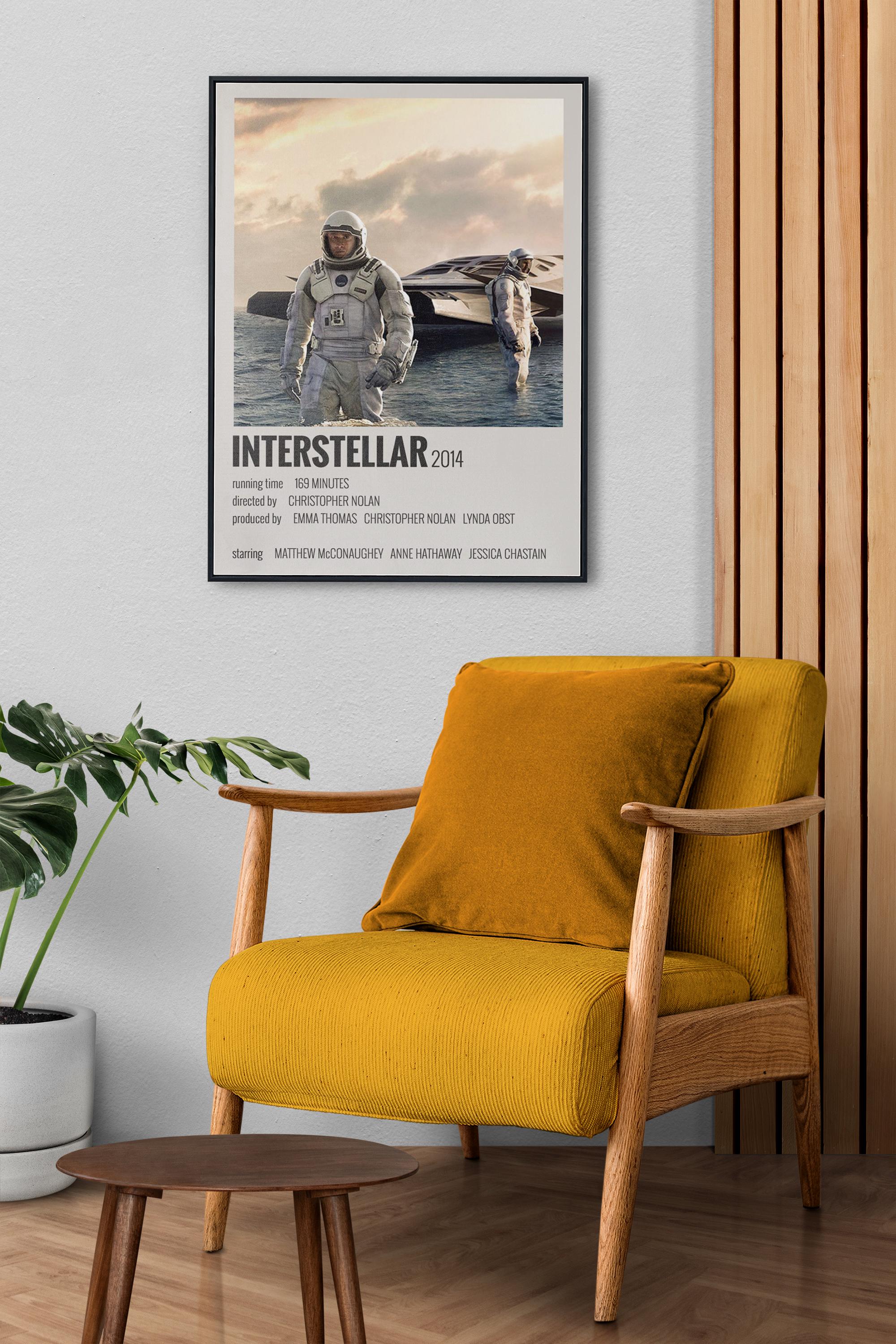 Interstellar | Interstellar Poster | Minimalist Poster | Vintage Wall ...