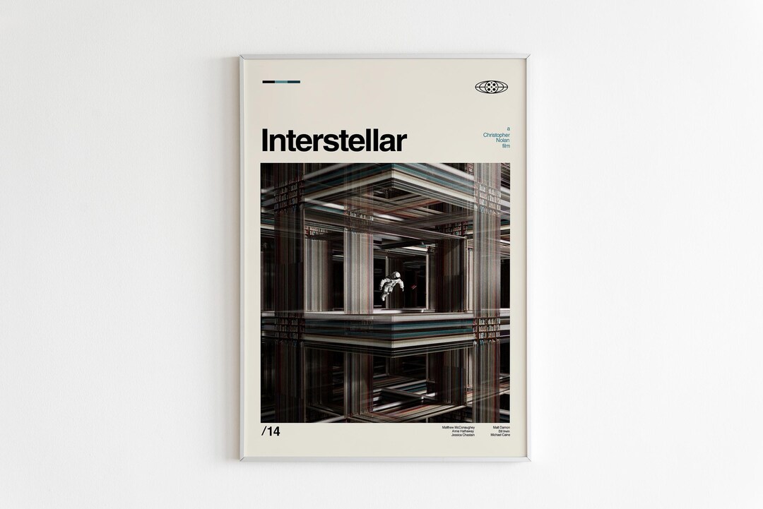 Interstellar | Interstellar Poster | Minimalist Poster | Vintage Wall ...