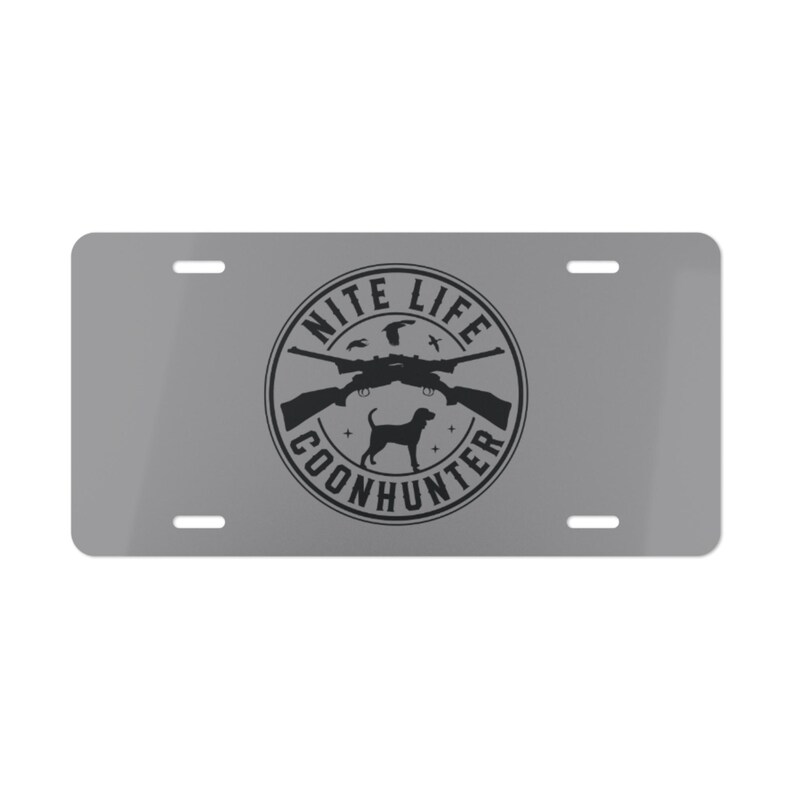 Vanity Plate, Coon Hunter License Plate, Car Decor, Personalized ...