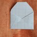 50 Mini Graph Paper Envelopes Recycled Grid Paper Envelopes Recycled ...