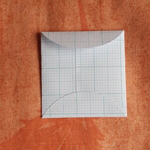 25 Graph Paper Mini Envelopes Grid Paper Envelopes Handmade Mini ...