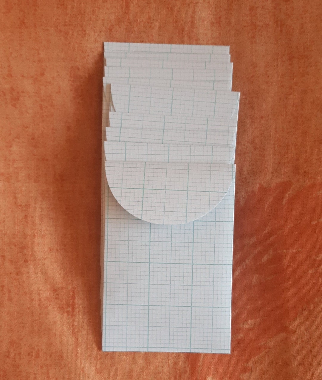 50 Graph Paper Coin Envelopes, Recycled Coin Envelopes, Confetti ...