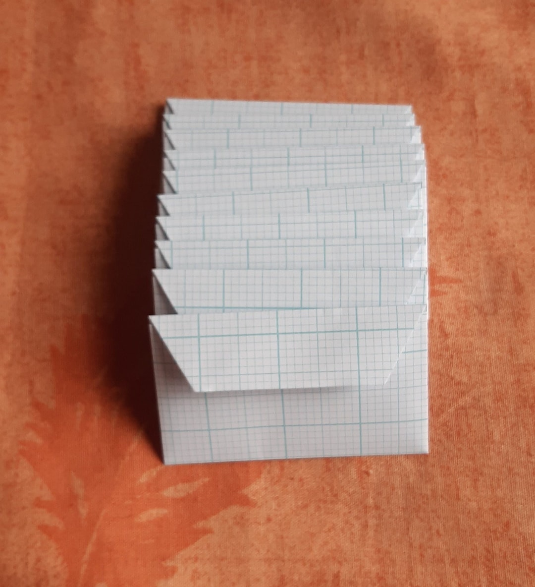 50 Mini Graph Paper Envelopes Recycled Envelopes Recycled Grid Paper ...