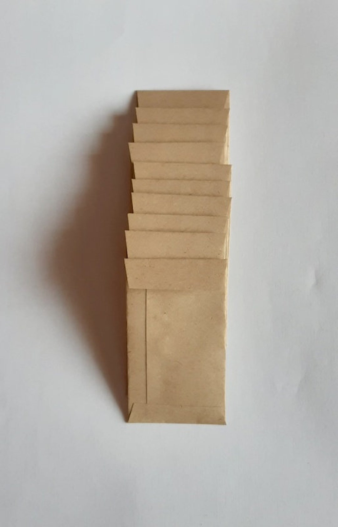 50 Brown Coin Envelopes Seed Envelopes Confetti Envelopes Kraft Packets ...