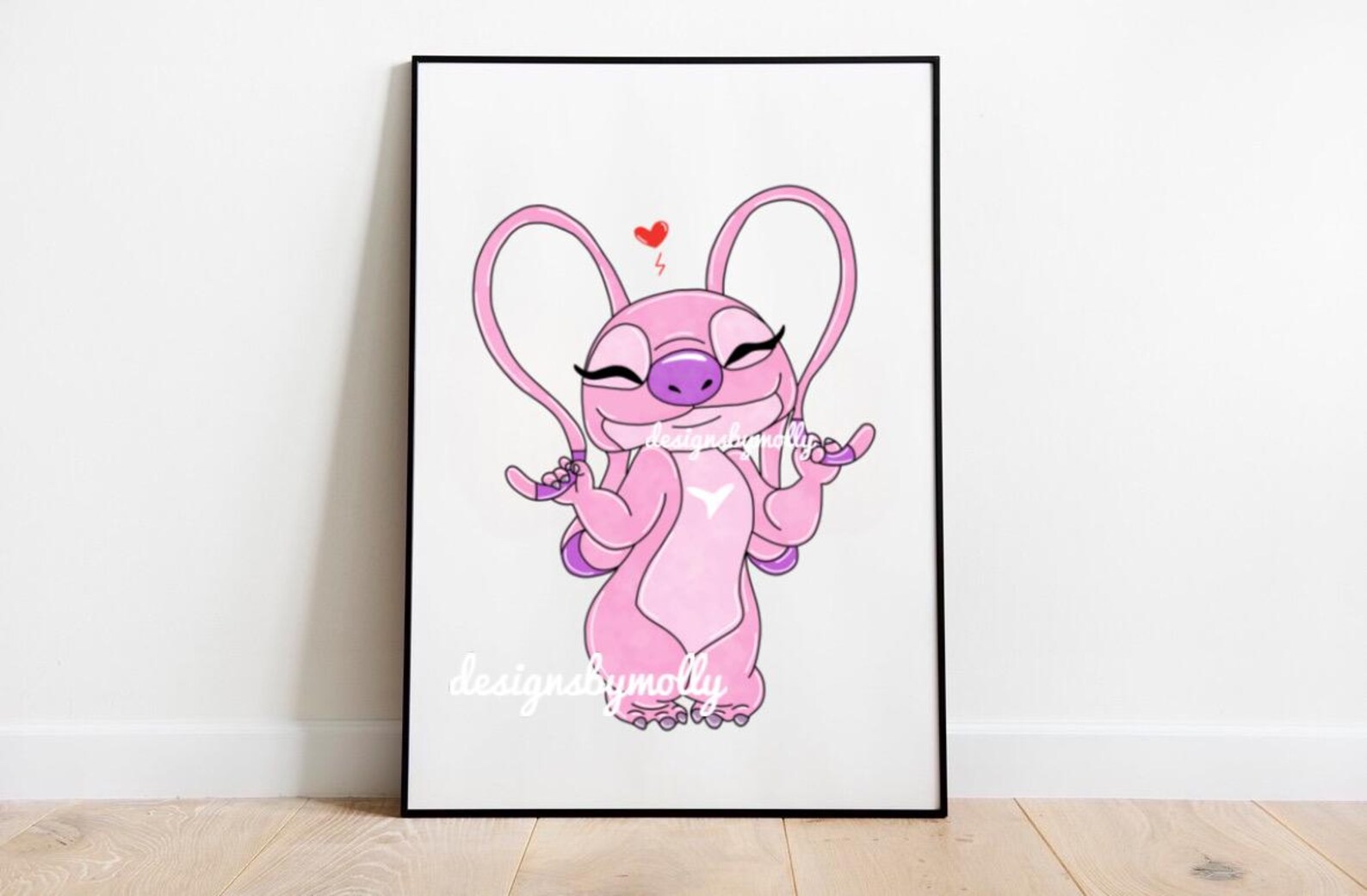 Angel Wall Art - Angel Stitch Hand Drawn Digital Download - Cute Angel ...