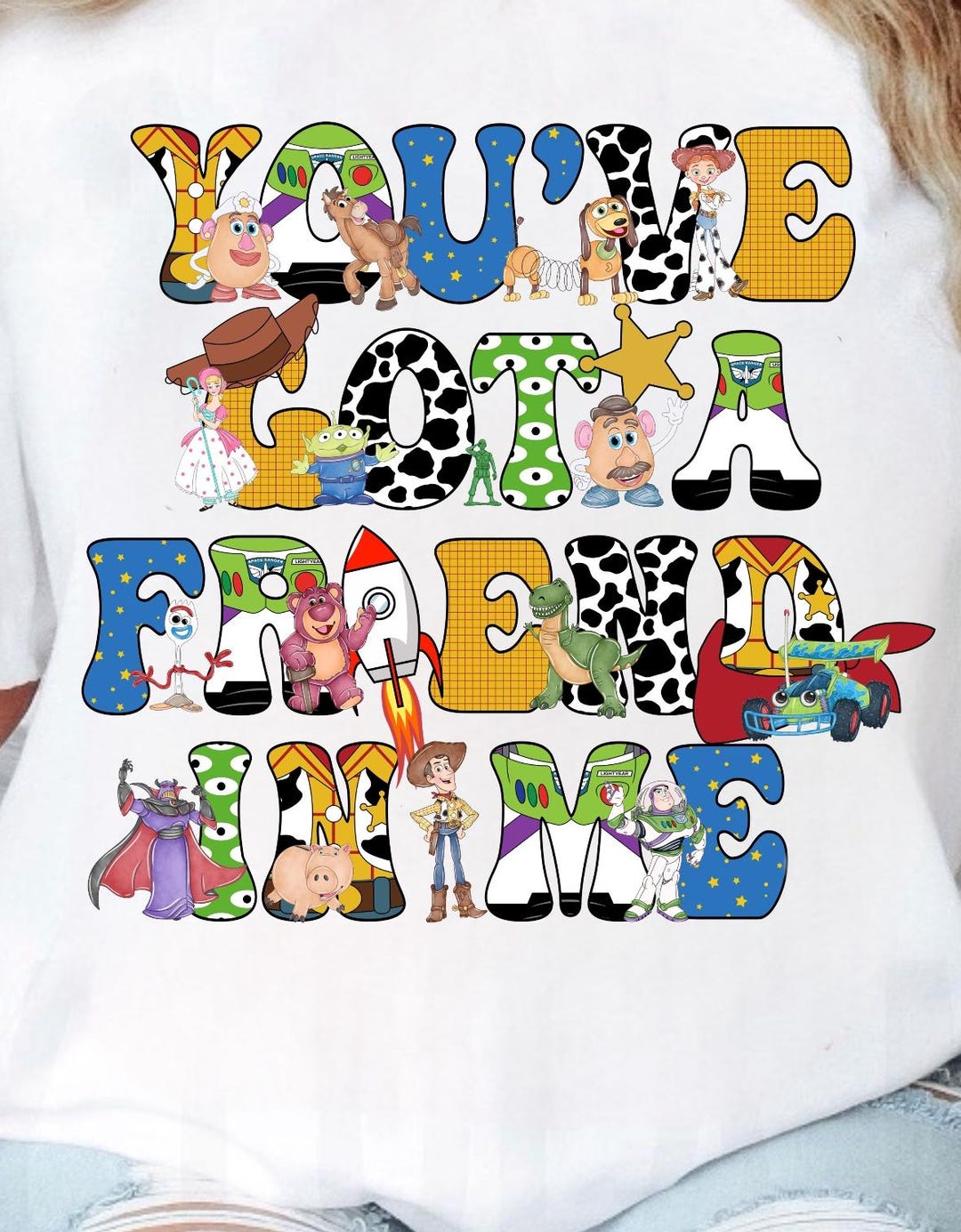 Toy Story PNG: You've Got a Friend in Me (digital File) - Etsy