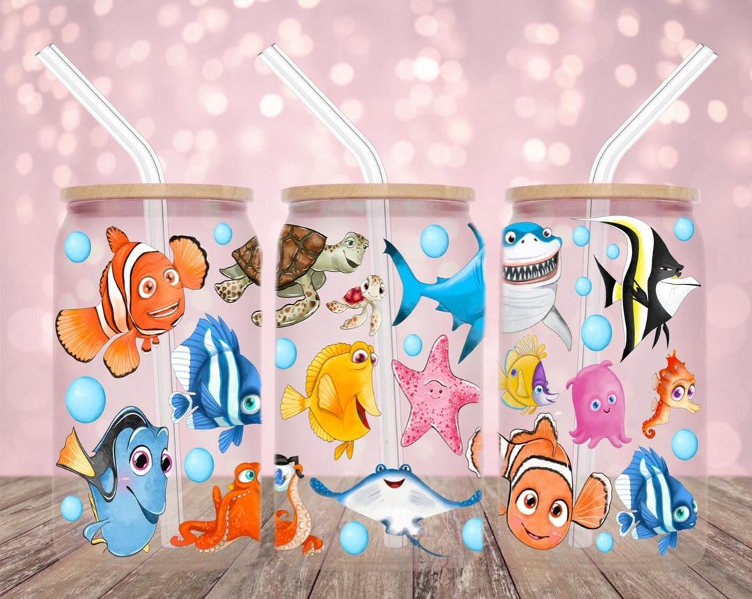 Finding Nemo Libbey Cup Wrap - Finding Nemo Digital Download - Finding ...