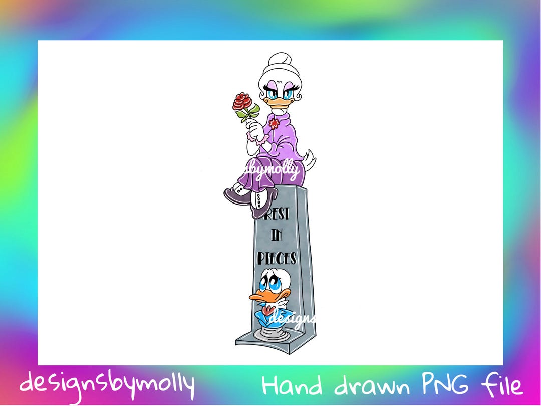 Daisy Duck Halloween Haunted Mansion Clipart - Haunted Mansion Donald ...
