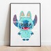 Stitch Labubu Clipart: Hand Drawn PNG Digital Download - Etsy