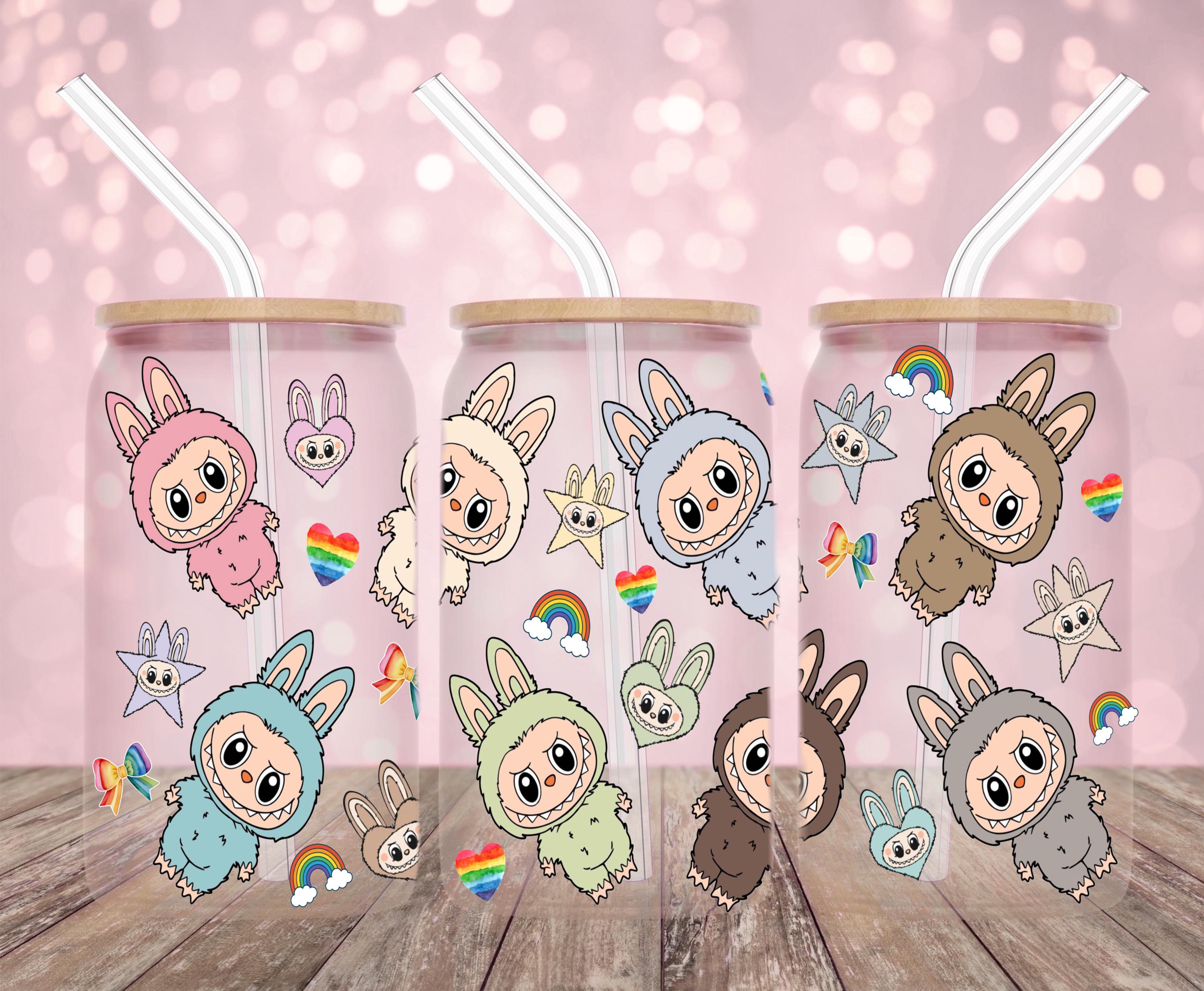 Labubu Libbey Cup Wrap - Labubu Digital Download - Labubu PNG - Labubu ...