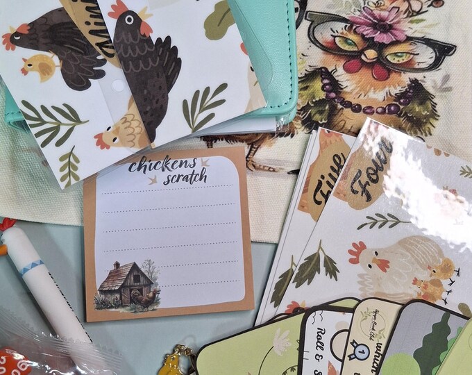 Themed Binder - Chicken Bundle - Etsy