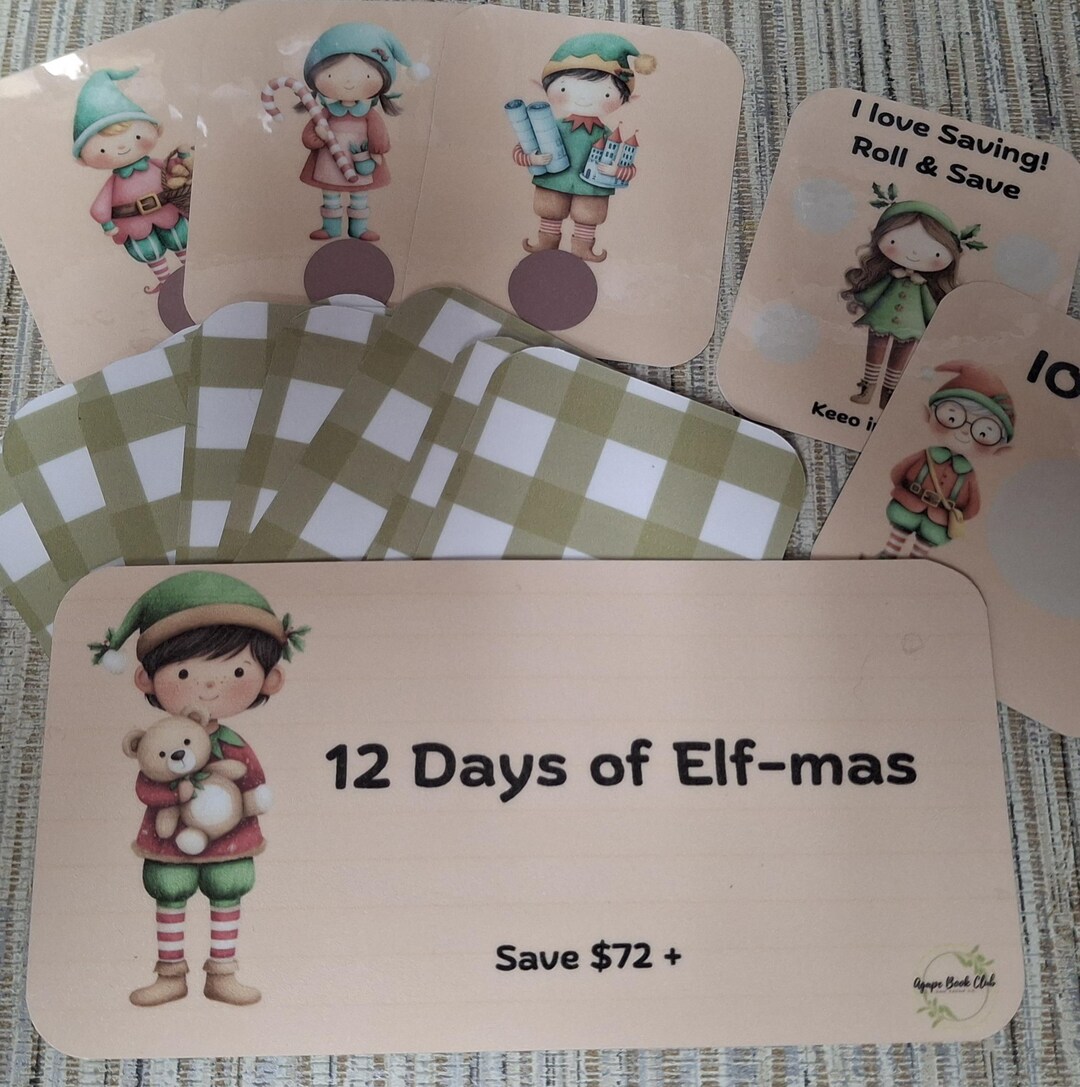 12 Days of Elf-mas Savings Challenge - Etsy