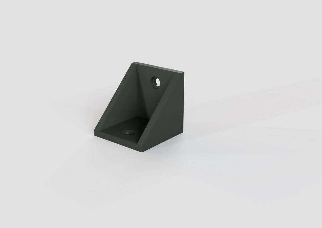 90-degree Corner Bracket for 40x40 Mm Aluminum Profiles PET-G Black - Etsy