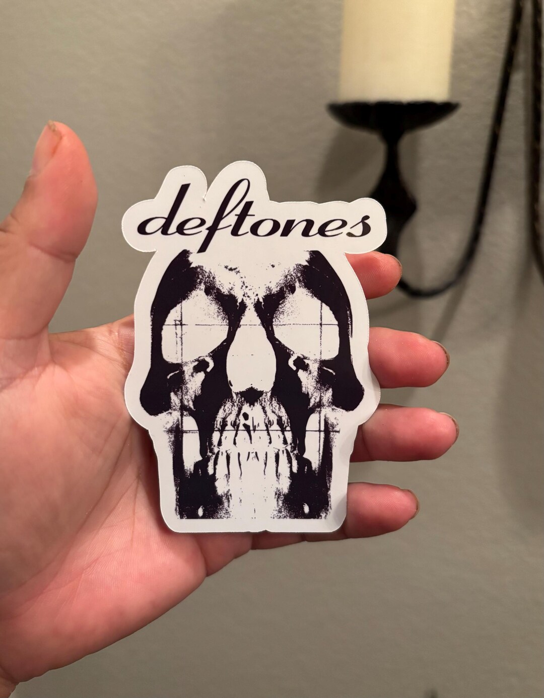 Nu Metal Rock Band Deft,skull 4inch Sticker - Etsy