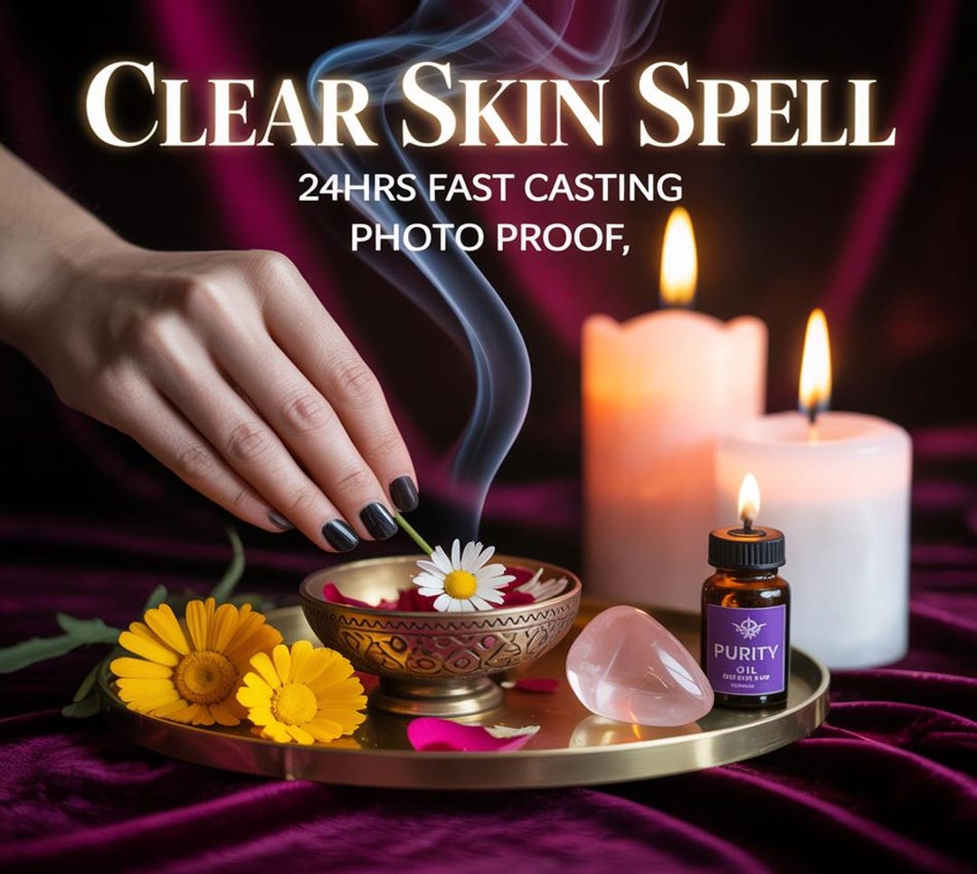 CLEAR SKIN SPELL, Acne Banishment, Blemish Removal, Radiant Glow, Skin ...