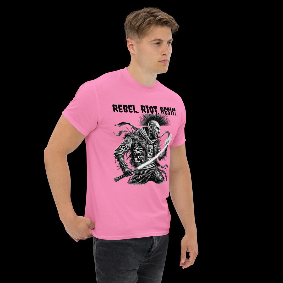 Punk Rock Jedi T-shirt – Rebel Riot Force Tee | Star-inspired ...