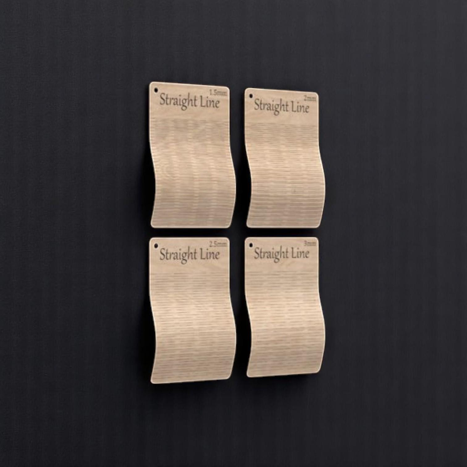 Living Hinge SVG File, Flexible Laser Cut, Flexing Patterns, Bending ...