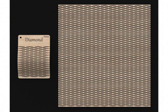 Living Hinge SVG File, Flexible Laser Cut, Flexing Patterns, Bending ...