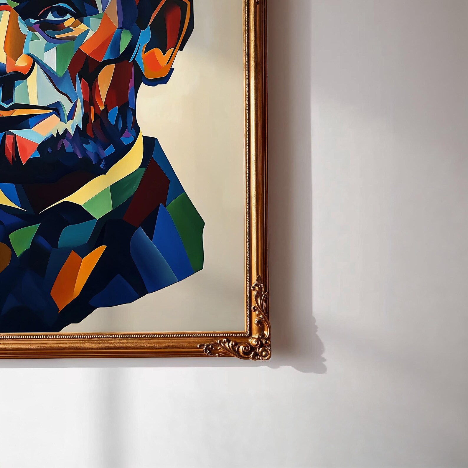 Abstract Abraham Lincoln Wall Art - Colorful Modern Portrait Print ...