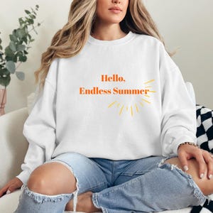 Hello Endless Summer Shirt,retro Summer Graphic Tee,comfort Colors ...