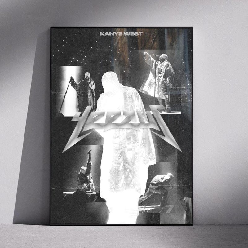Yeezy Poster - Etsy