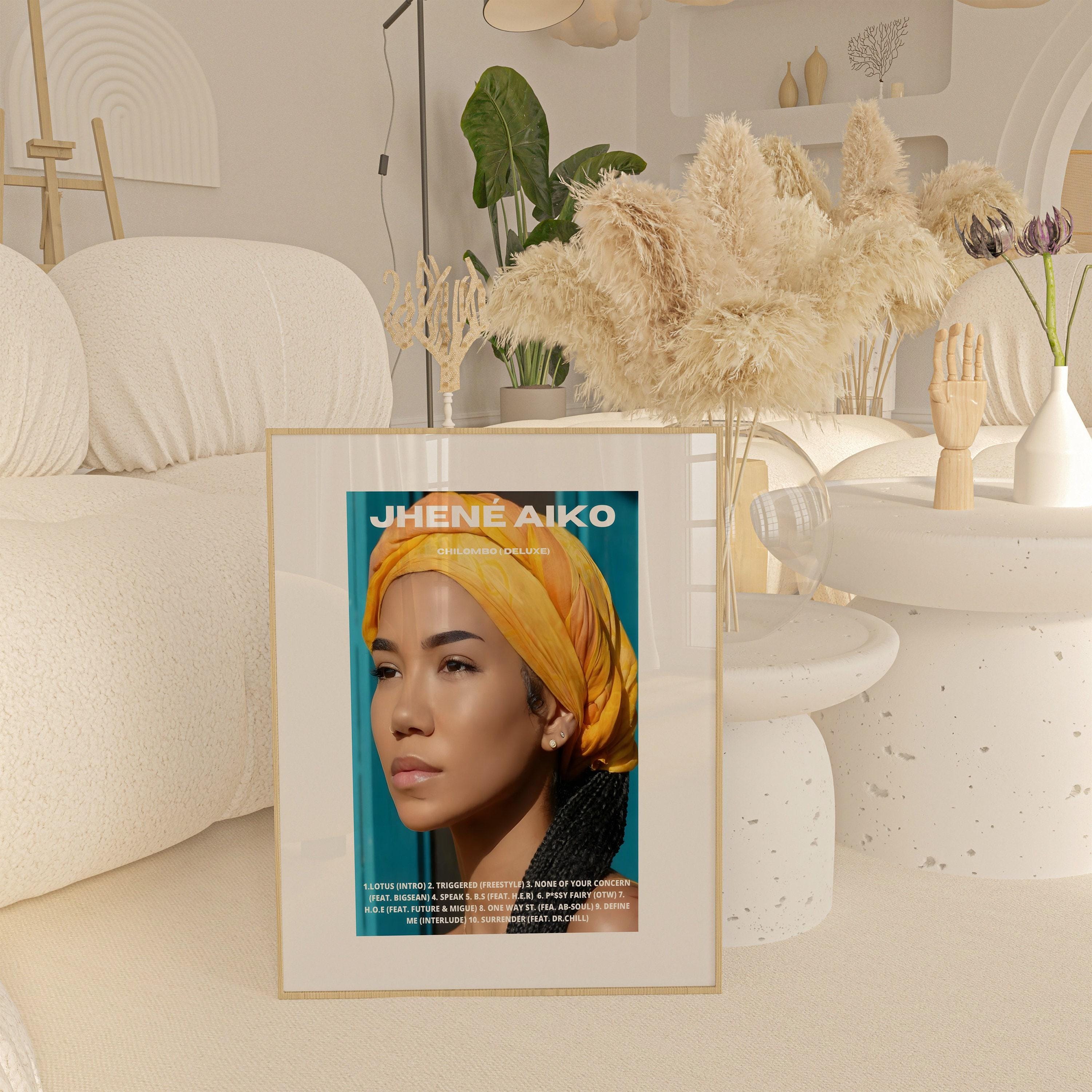 Jhené Aiko - Chilombo Album Poster / Room Decor / Music Decor / Music Gifts / Jhené Aiko Poster ...