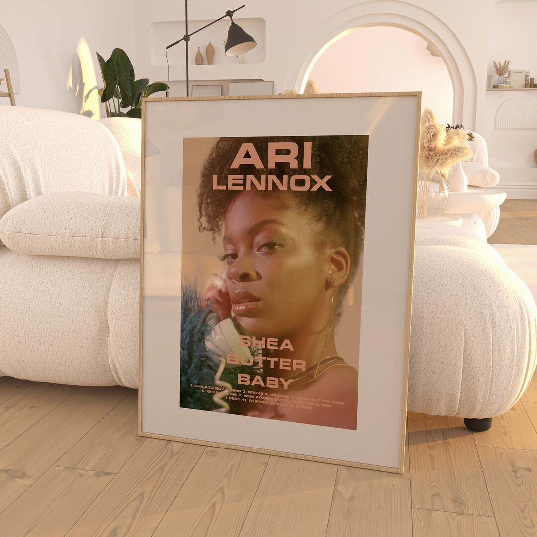 Ari Lennox - Shea Butter Baby Album Poster / Room Decor / Music Decor ...