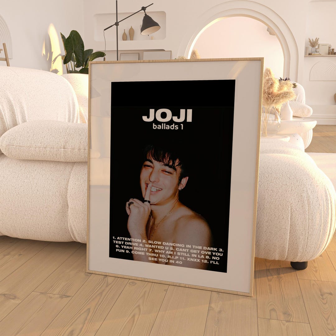Joji - Ballads 1 Album Posters / Album Cover Poster / Wall Art / Joji ...