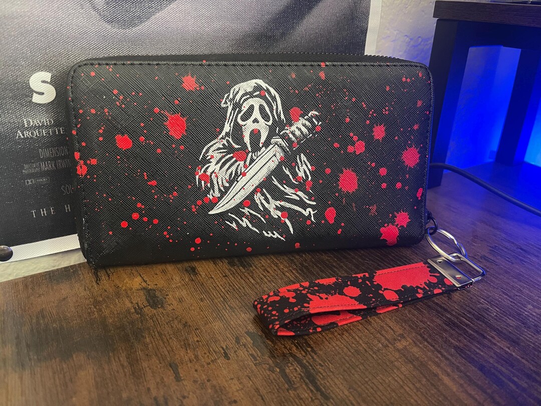 Custom Ghostface Steve Madden Wallet - Etsy