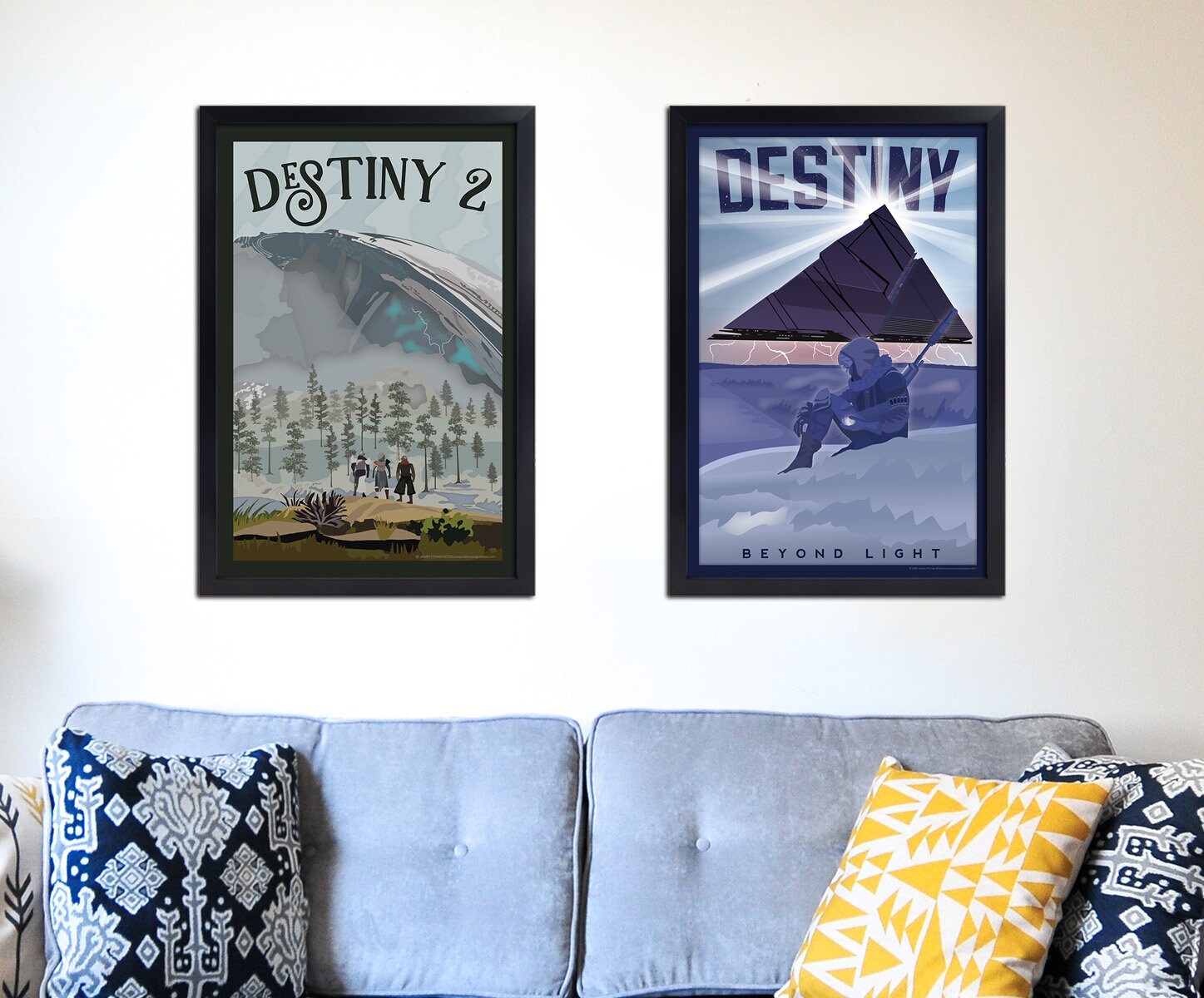 Destiny Poster Travel Poster Set - Etsy