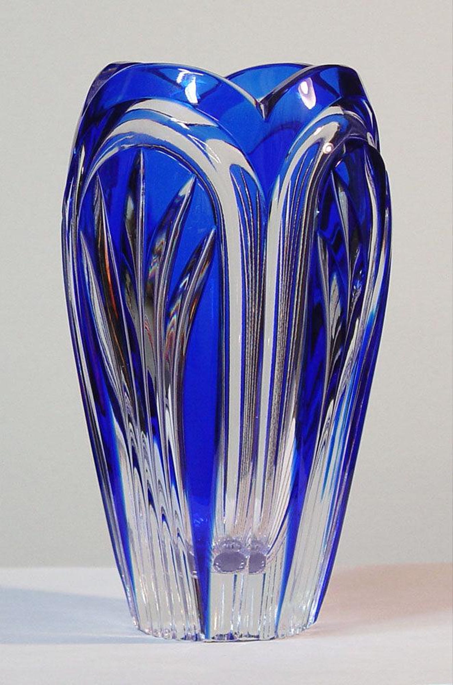 Caesar Crystal Bohemiae - Fountain Vase - Etsy