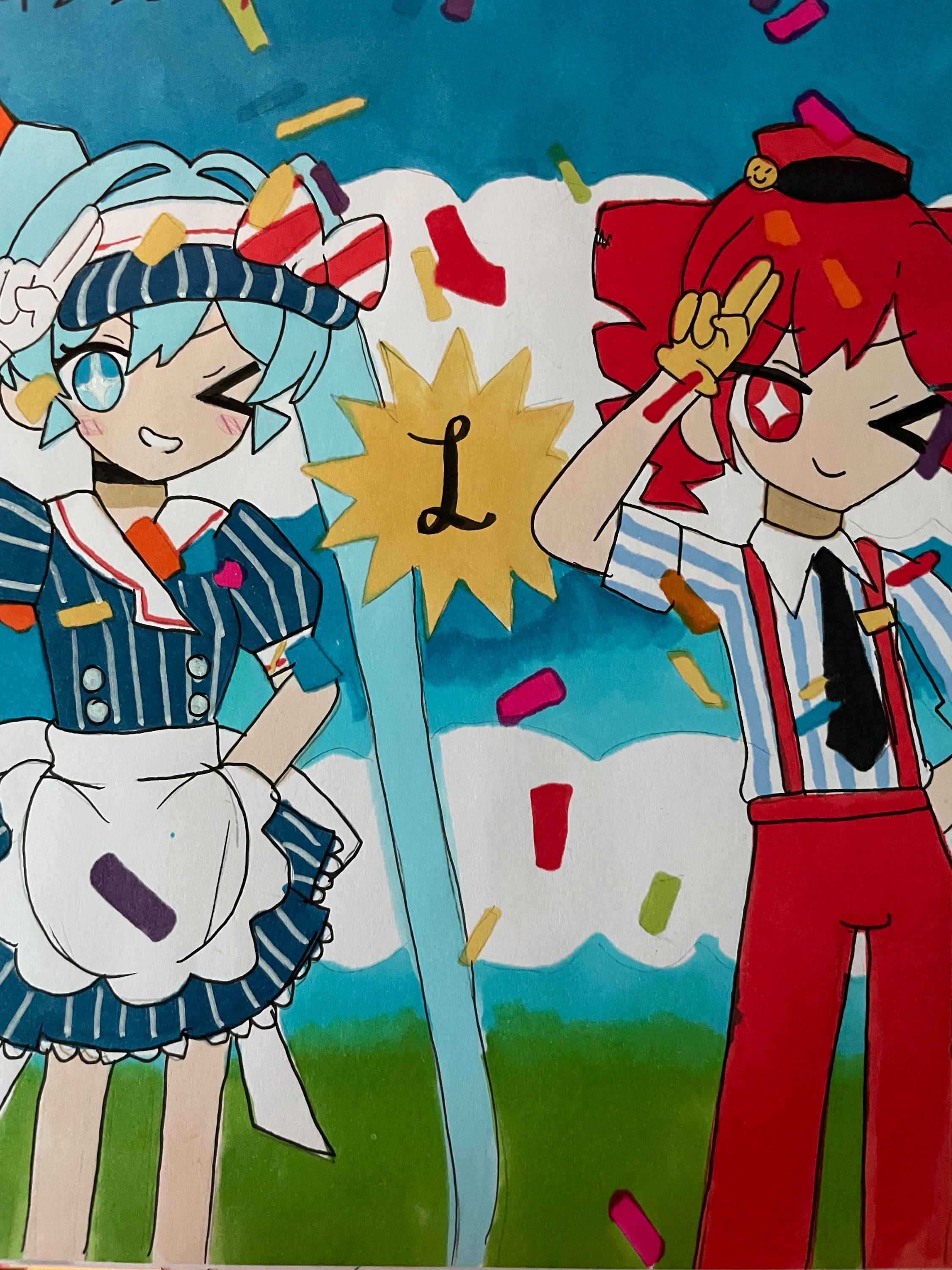 Custom Anime Drawing - Etsy