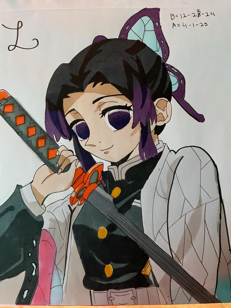 Custom Anime Drawing - Etsy